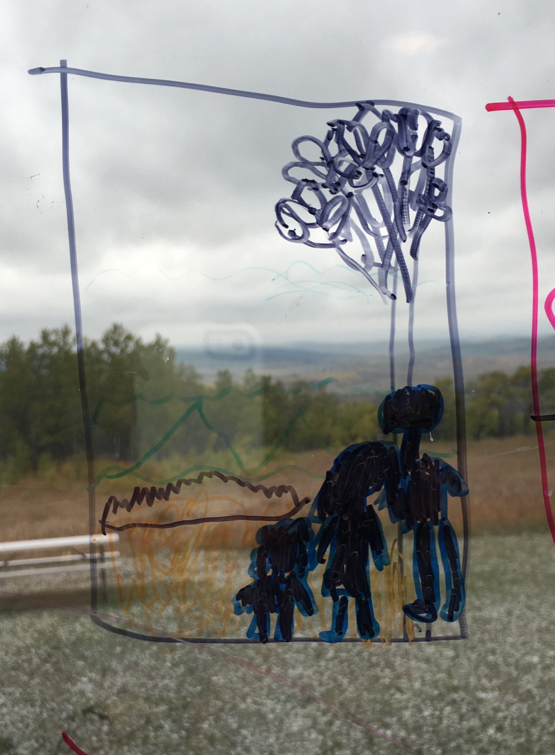 landscape tracing at the leighton art centre | Isabel Porto