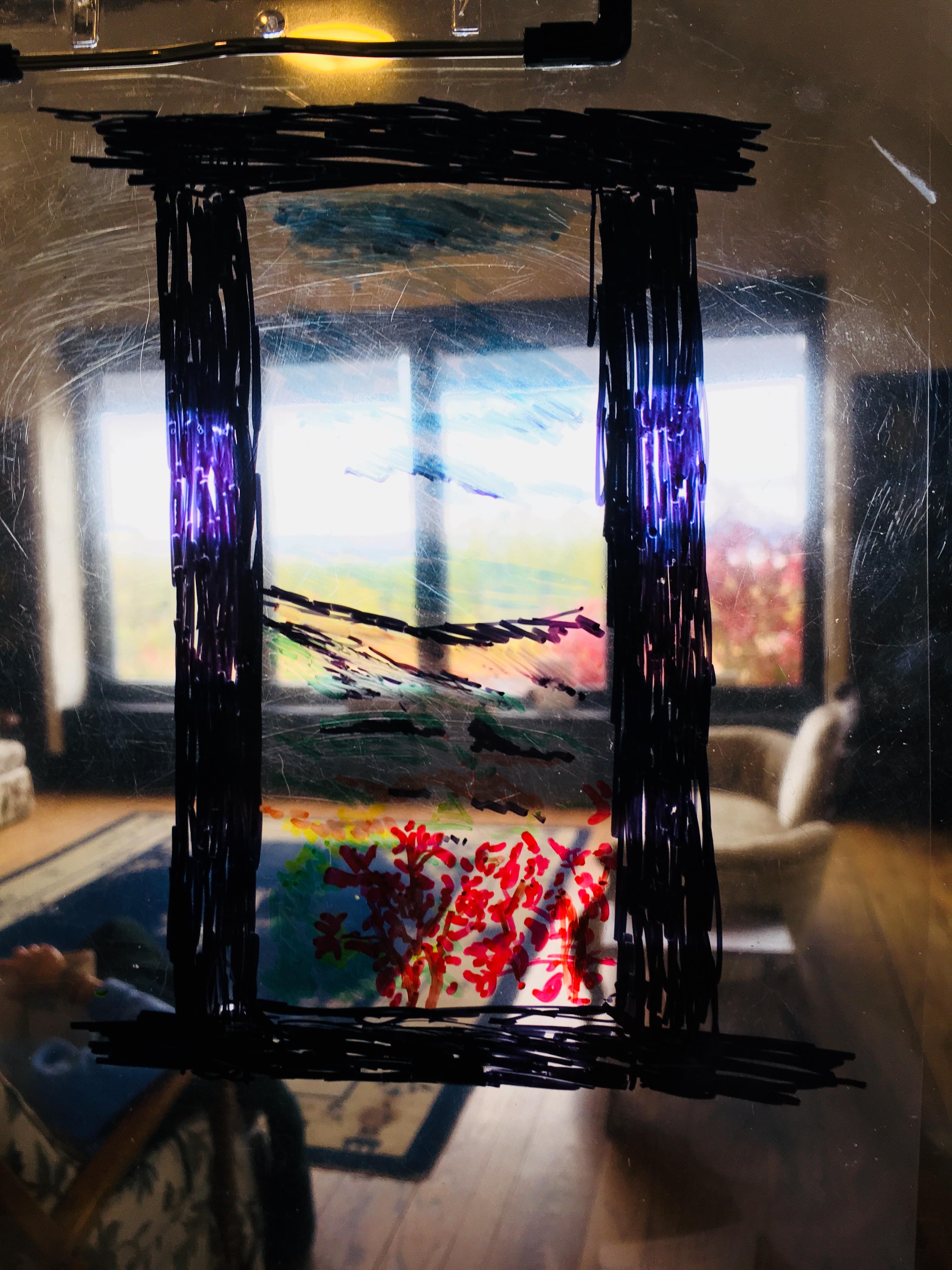 landscape tracing at the leighton art centre | Isabel Porto